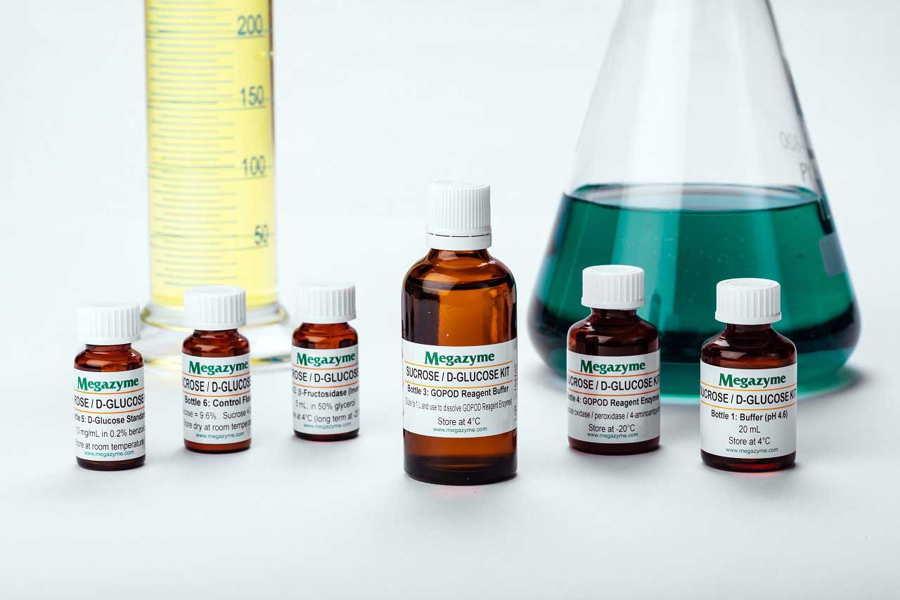 Sucrose D-Glucose Assay Kit - 250 Assays | Megazyme