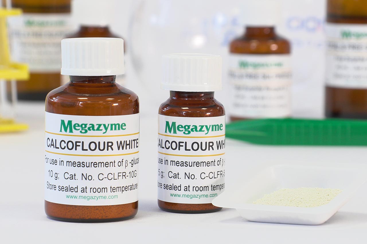 Calcofluor Fluorescent Stain - Measures 1-3-1 4-beta-Glucan | Megazyme