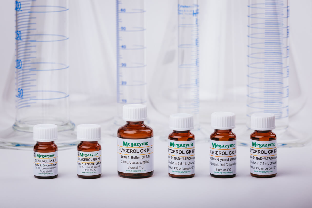 Glycerol GK Assay Kit - Buy Glycerol GK Test Kit for Analysis | Megazyme