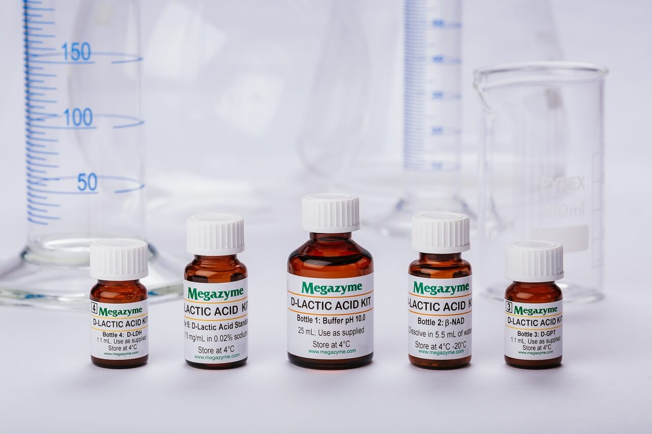 D-Lactic Acid Assay Kit - D-Lactate kit for analysis in wine | Megazyme