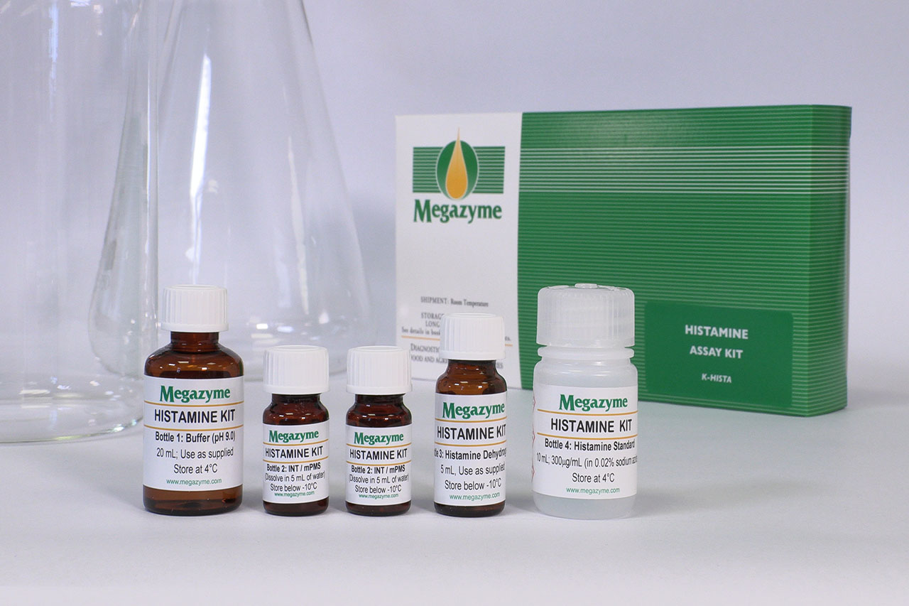 Histamine Assay Kit for Analysis of Histamine in Fish Samples | Megazyme