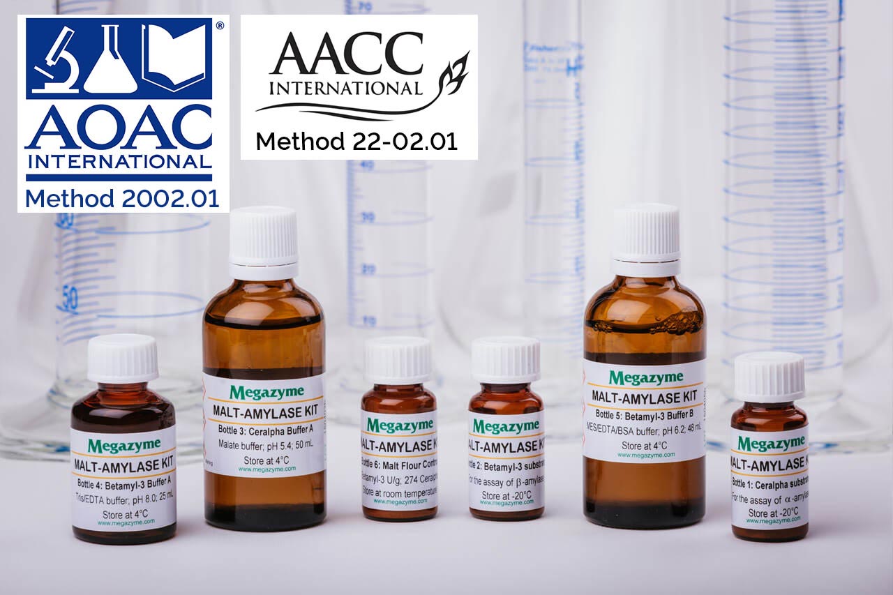 Malt Amylase Assay Kit - Measure alpha- and beta amylase in malt | Megazyme