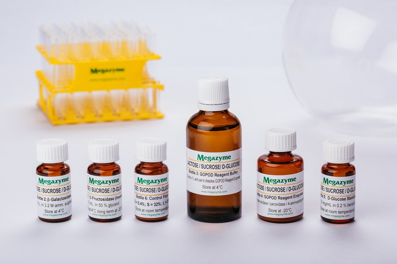 Lactose Sucrose D-Glucose Assay Kit - Measurement kit | Megazyme