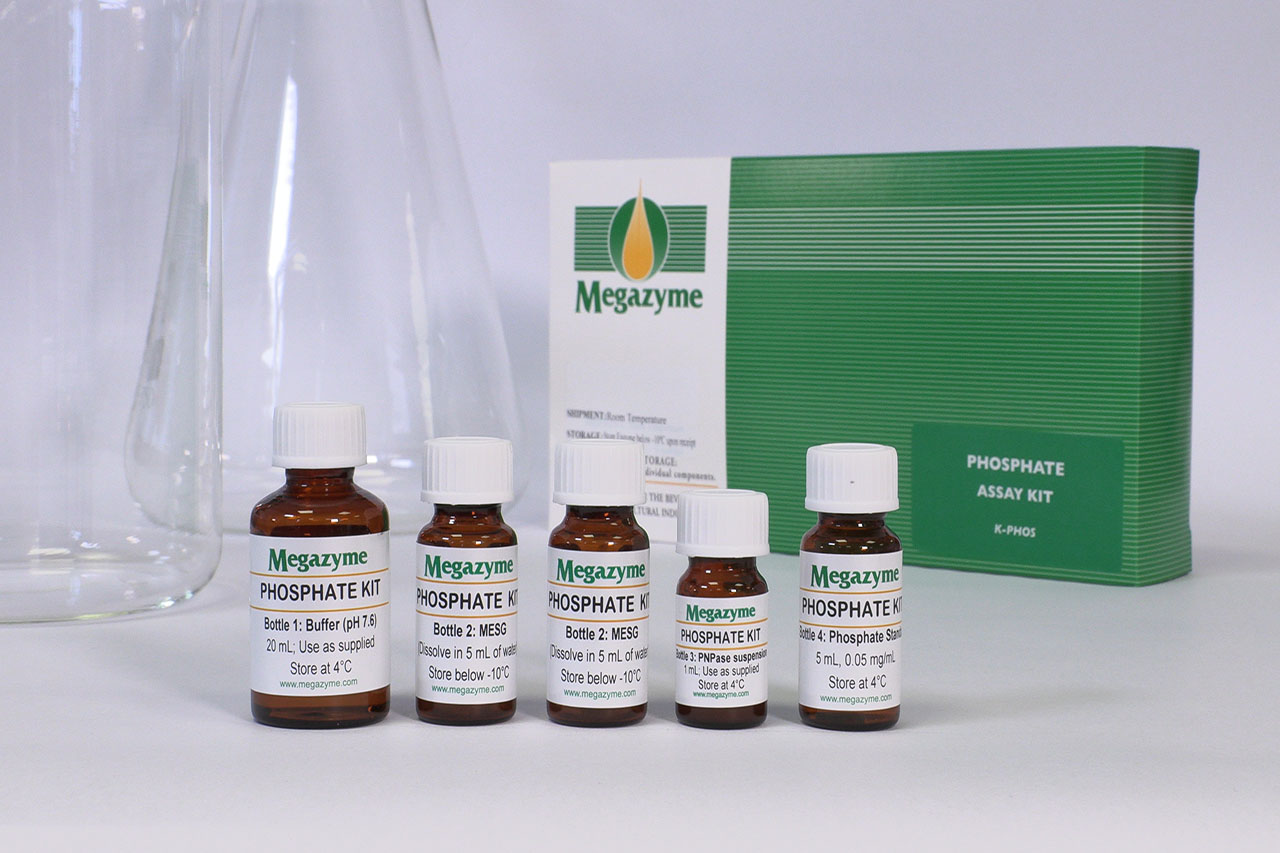 Phosphate Test Kit - Phosphate Analysis in Water and Foodstuffs | Megazyme