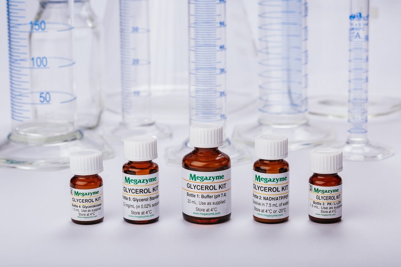 Glycerol Assay Kit - Buy Test Kit - Analysis of Glycerol | Megazyme