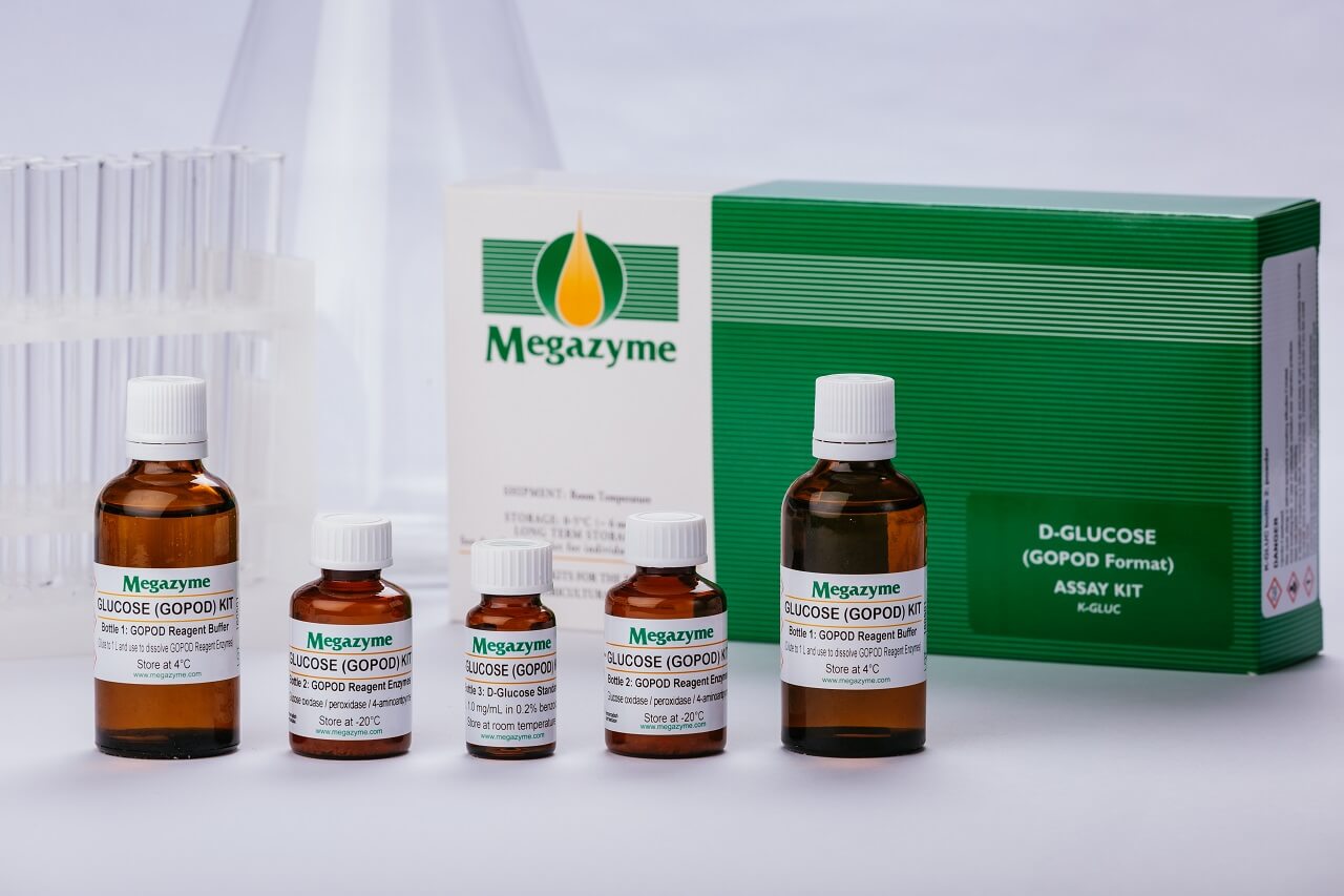 D-Glucose Assay Kit GOPOD Format for analysis of D-Glucose | Megazyme